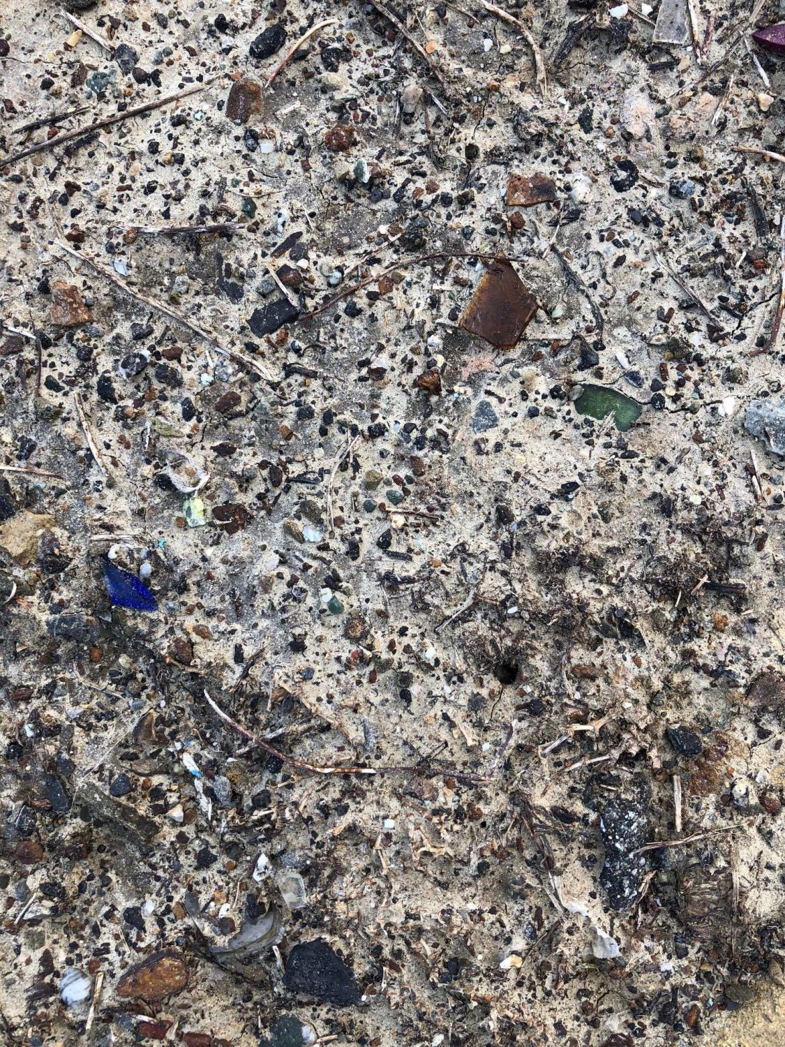 60 Years Old Trash at Mussel Rock - Pacific Beach Coalition
