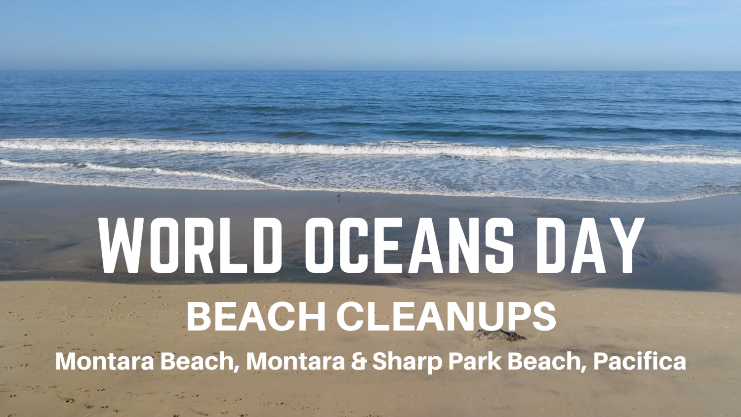 Past Event - World Oceans Day Beach Cleanups - Pacific Beach Coalition