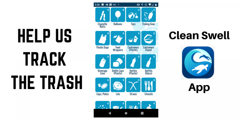 Log Your Trash with Clean Swell App - Pacific Beach Coalition